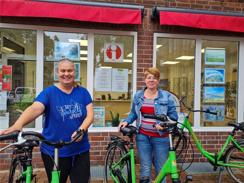 Mit dem Fahrrad zum Streetfood Festival in Rees