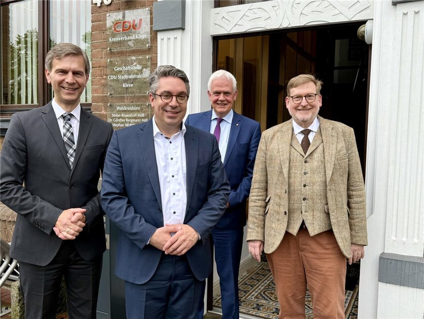 CDU Kreis Kleve: RE10 ist Wahlkampfthema